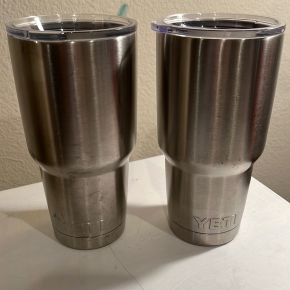 Yeti | Kitchen | Set Of 2 Stainless Steel Yeti 3 Oz Tumblers | Poshmark